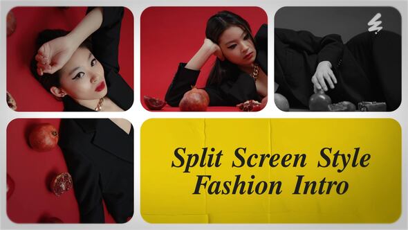 Split Screen Intro, After Effects Project Files | VideoHive